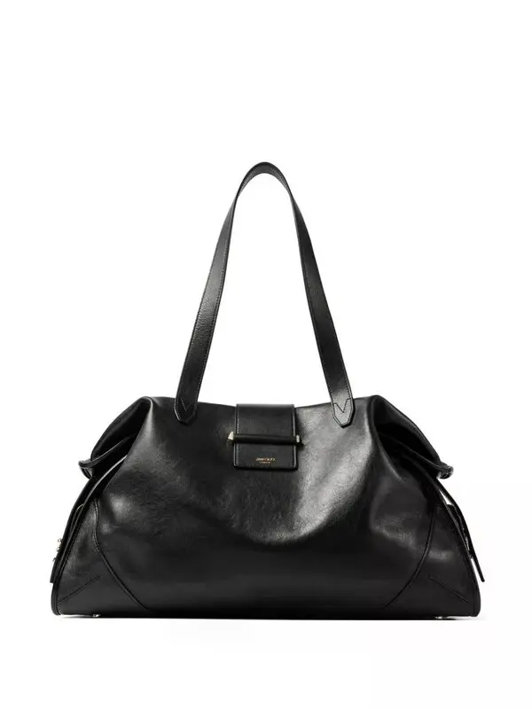 JIMMY CHOO Large Holdall Tote Bag - Black