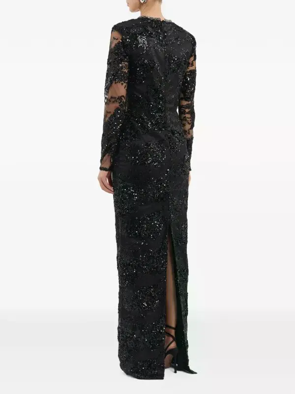 Rebecca Vallance Beau Long Sleeve Gown