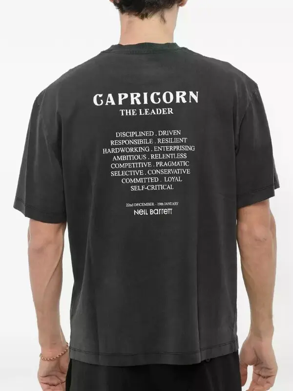 Neil Barrett Print-detail T-shirt