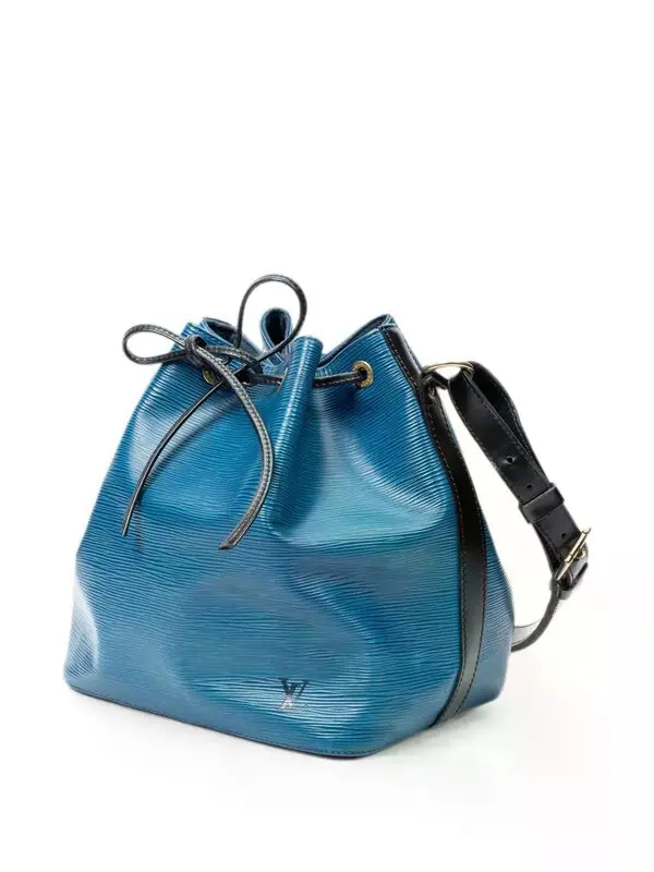 LOUIS VUITTON Noé Epi Leather Shoulder Bag - Blue