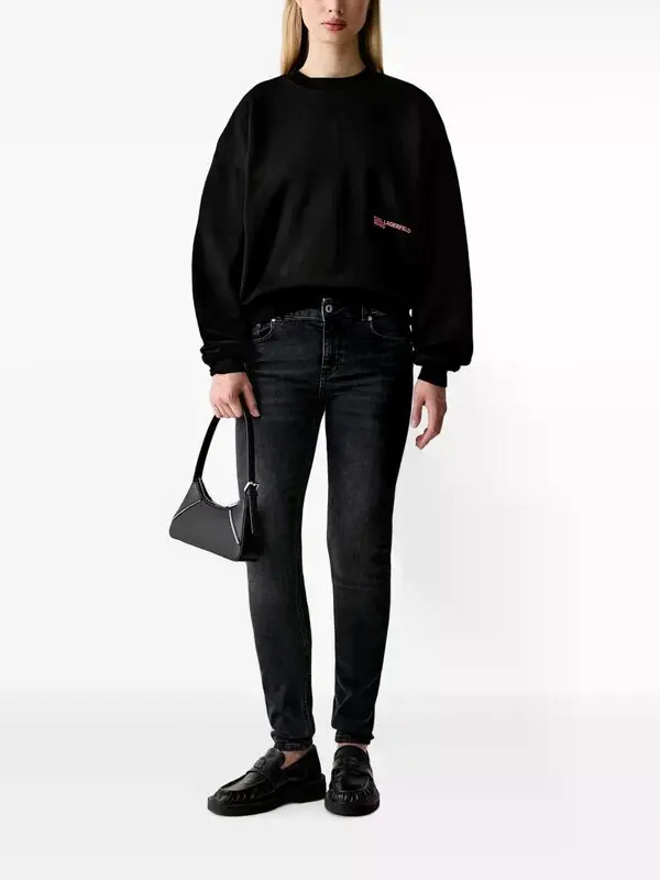 Karl Lagerfeld Logo Print Sweatshirt