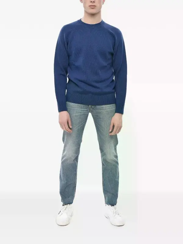 PAOLO PECORA Crew Neck Long Sleeve Sweater