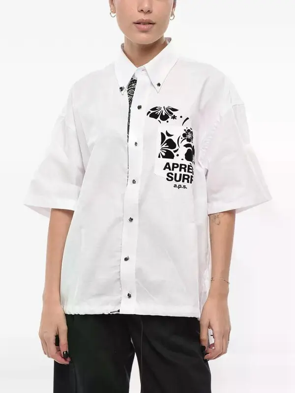 APRES SURF Logo-print Shirt
