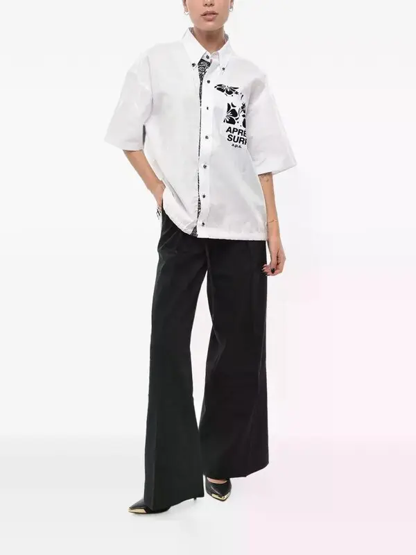 APRES SURF Logo-print Shirt