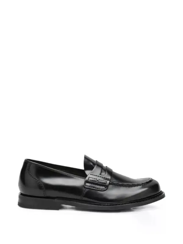 Church's Penny-slot Leather Loafers - Black