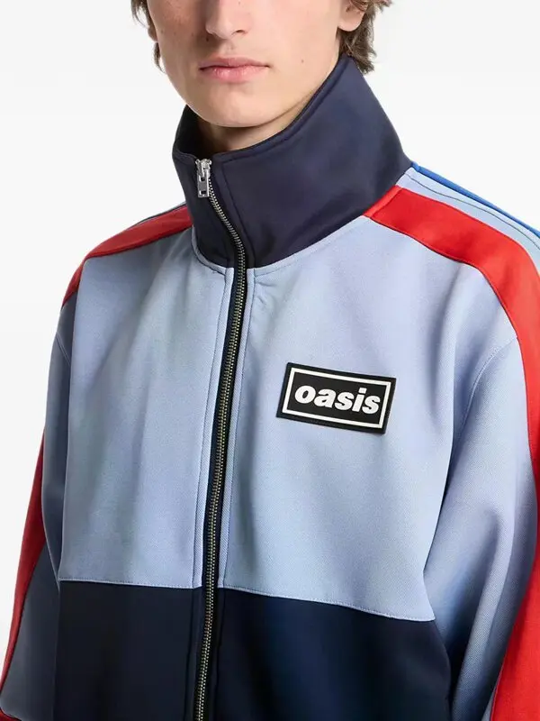 PLEASURES Color-block Track Jacket