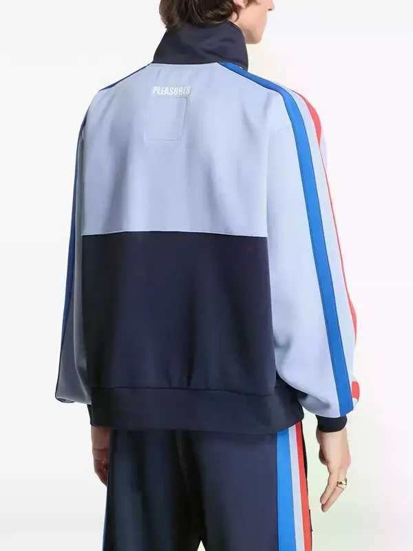 PLEASURES Color-block Track Jacket
