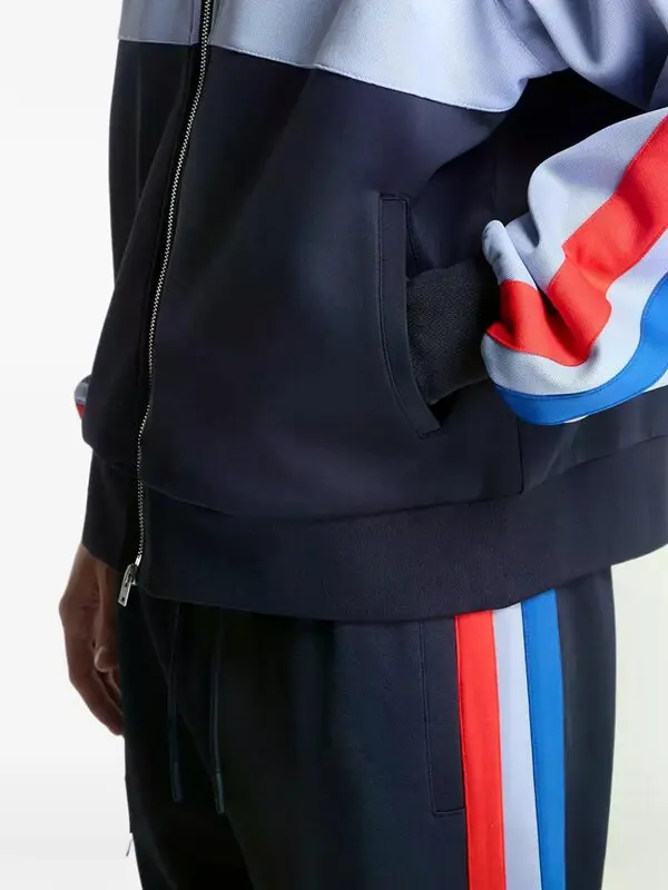 PLEASURES Color-block Track Jacket