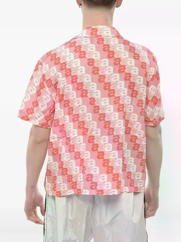AWAKE NY Logo-detail Short-sleeve Shirt