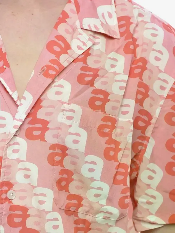 AWAKE NY Logo-detail Short-sleeve Shirt