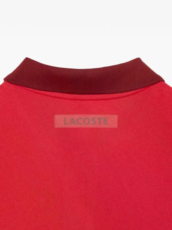 Lacoste X Novak Djokovic Tennis Polo Shirt - Red