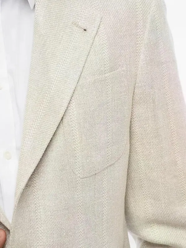 Brunello Cucinelli Single-breasted Patch-pocket Blazer