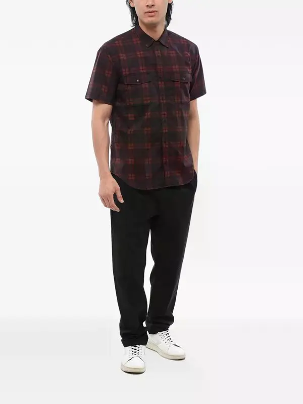 Woolrich Check-pattern Short-sleeve Shirt