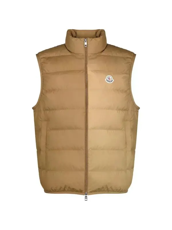 Moncler Contrin Quilted Gilet - Neutrals