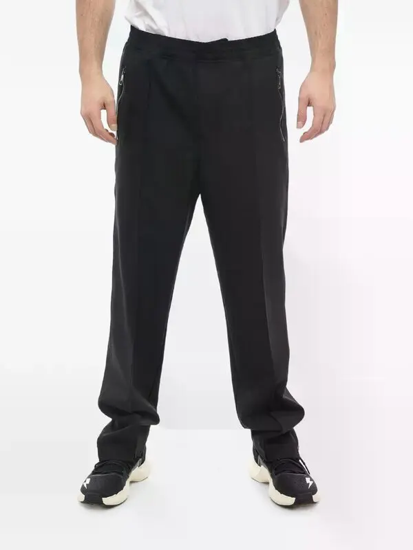 Neil Barrett Zip-pocket Loose-fit Trousers - Black