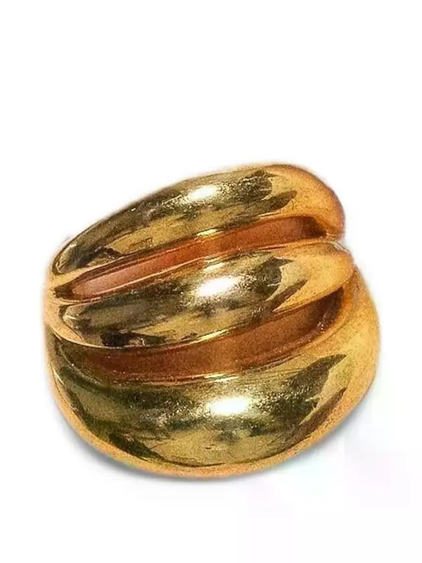 PANCONESI Triptych Blow Up Ring - Gold