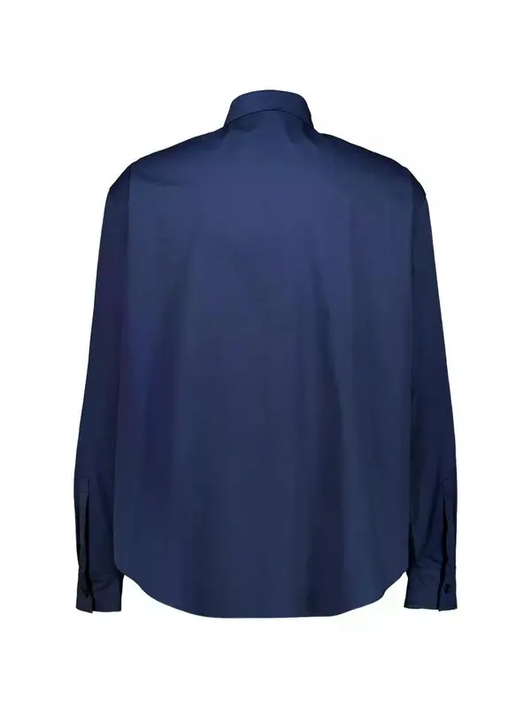 Balmain Logo-embroidered Chest-pocket Shirt