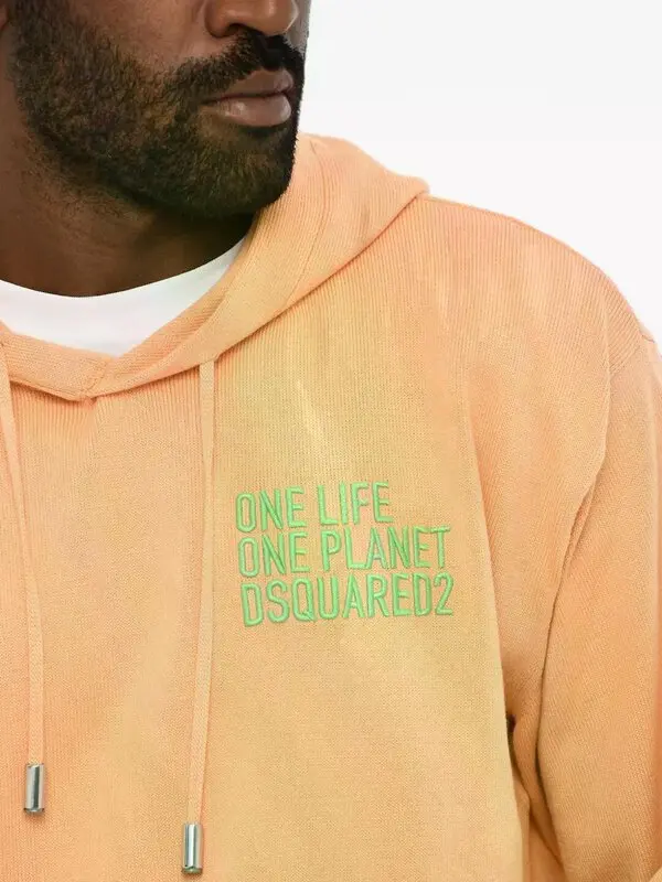 Dsquared2 Embroidered-logo Hoodie
