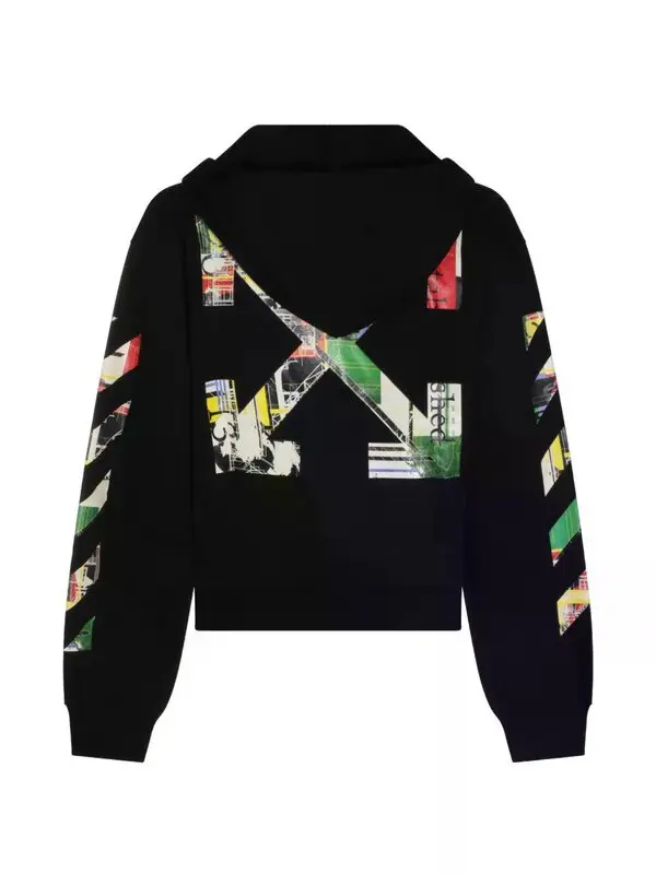 Off-White Arrows Diag-stripe Hoodie