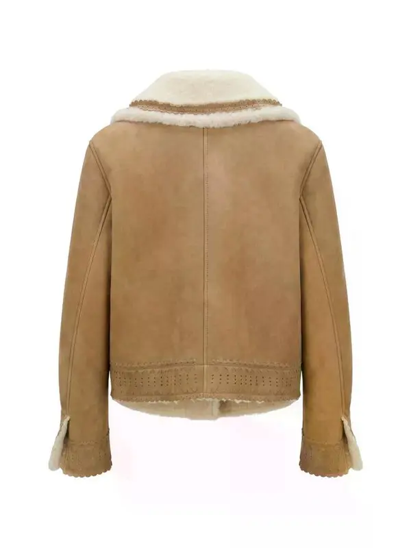 Ermanno Scervino Perforated Leather Jacket