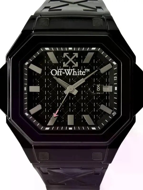 Off-White Alt Faceted 50.5mm Watch