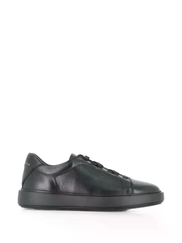 Officine Creative Leather Lace-up Sneakers - Black