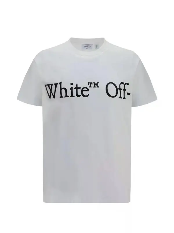 Off-White Bookish Scarf T-shirt - White
