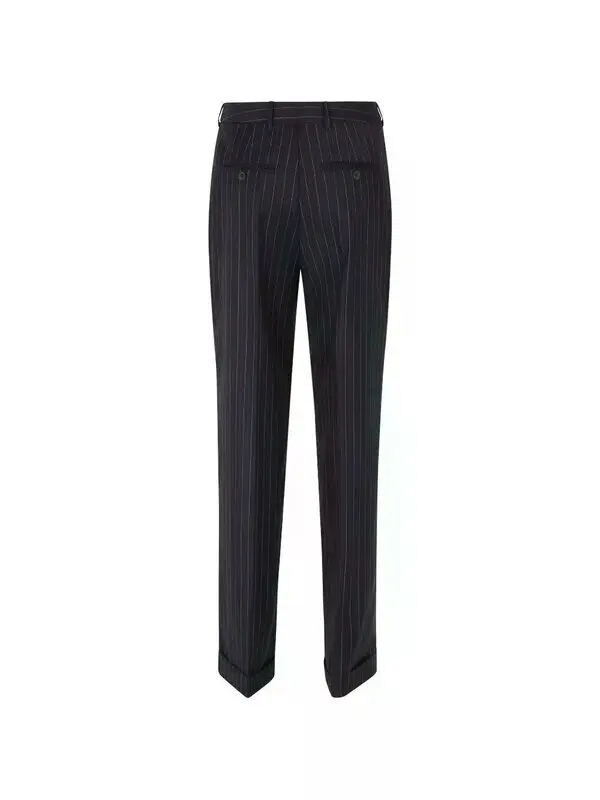 SEMICOUTURE Lola Pinstriped Trousers