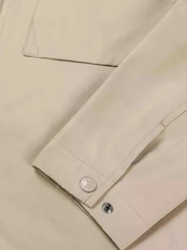 Stone Island Logo-patch Zip-up Jacket