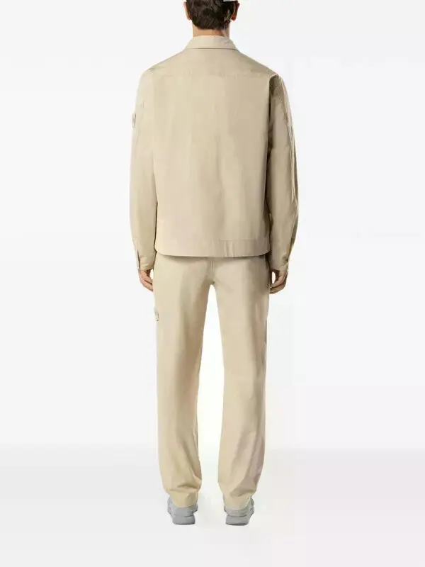 Stone Island 1200018 All-weather Cotton Canvas Ghost Piece Overshirt
