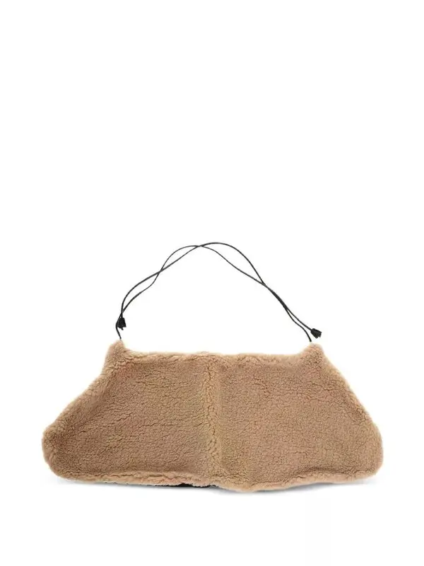 Dsquared2 Faux-fur Drawstring Scarf - Neutrals