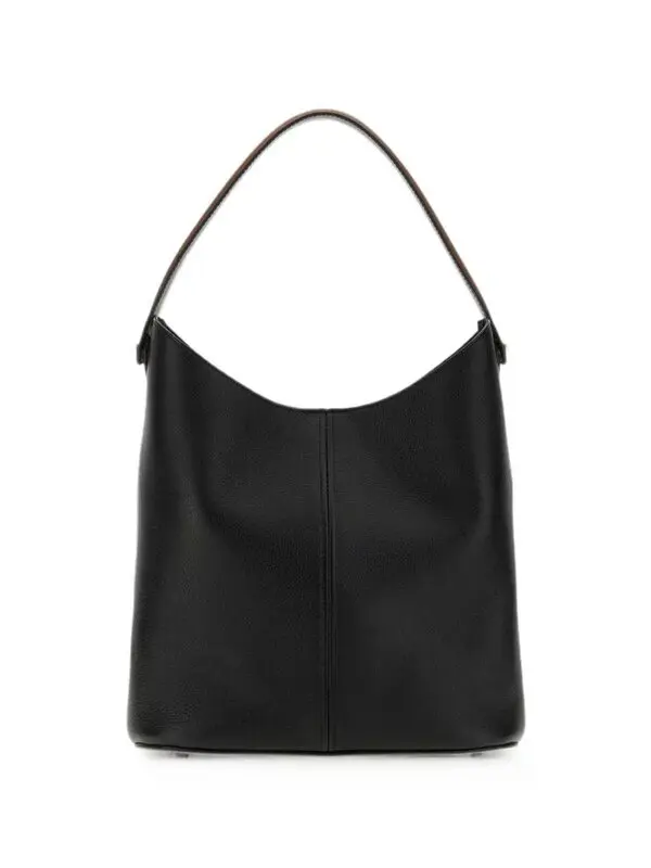 MAISON MARGIELA Dress-age Grained Leather Tote Bag - Black
