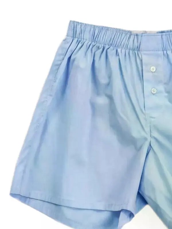 HANDVAERK Elasticated-waist Button-up Boxer Shorts