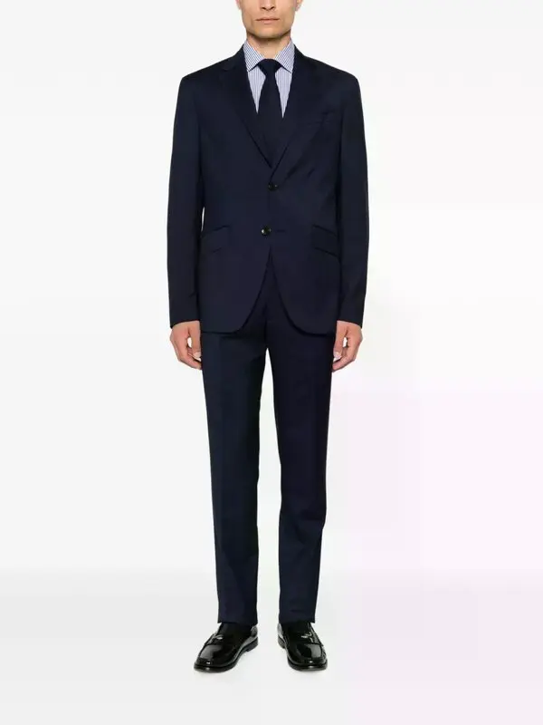 Etro Vertical-stripe Logo-embroidered Shirt - White