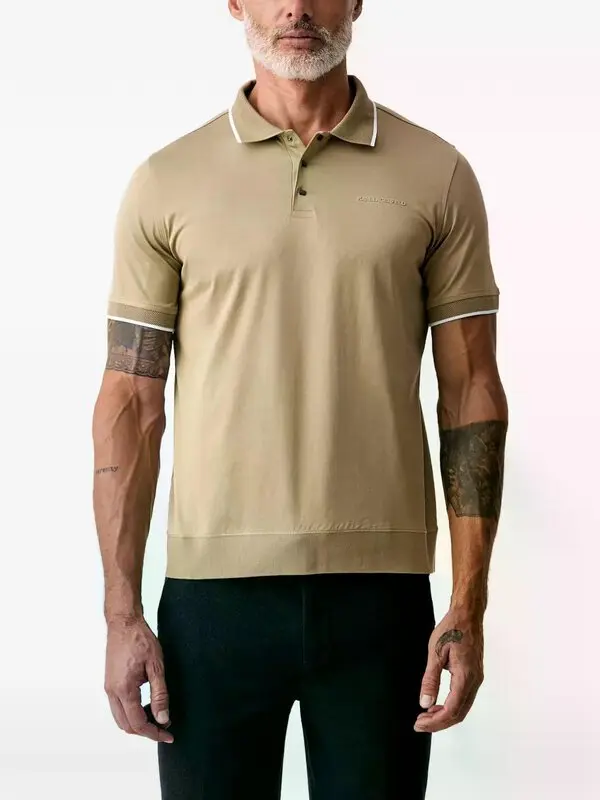 Karl Lagerfeld Logo-plaque Polo Shirt