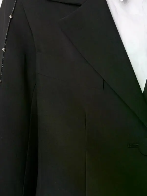 ELLERY Stud-embellished Single-breasted Blazer