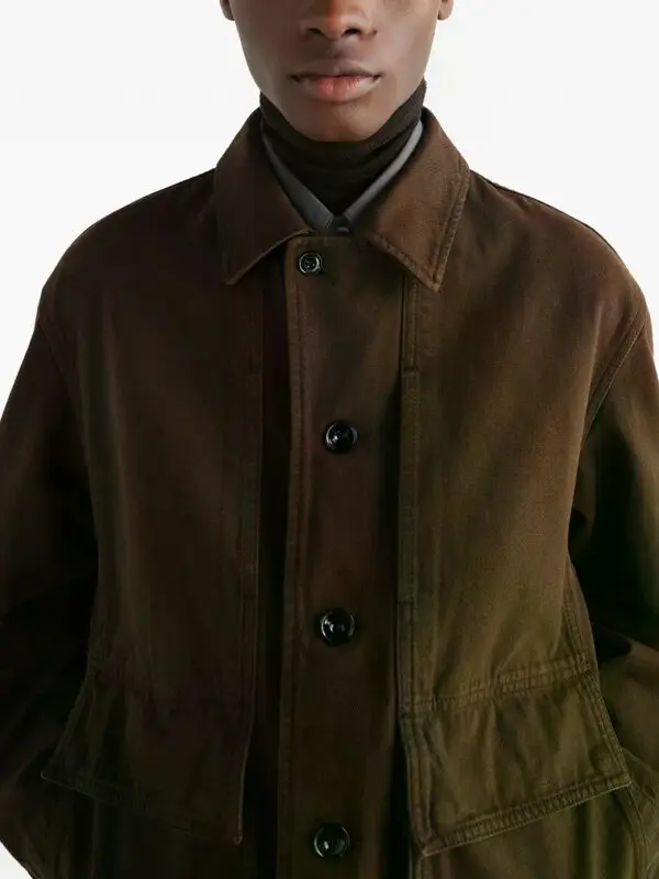 LEMAIRE Lemiare Boxy Jacket In Heavy Garment-dyed Broken Twill