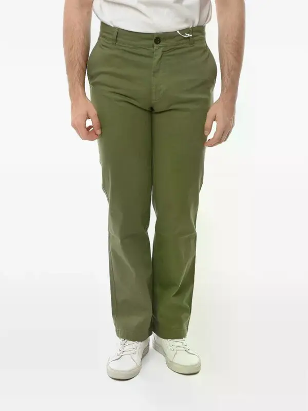 DEPARTMENT 5 Logo-patch Trousers - Green