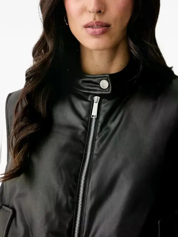 Karl Lagerfeld High-neck Padded Gilet