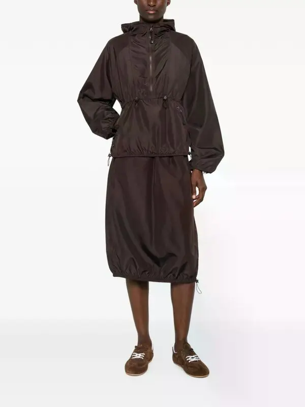 Cecilie Bahnsen Drawstring Hem Balloon Midi Skirt
