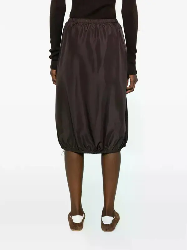 Cecilie Bahnsen Drawstring Hem Balloon Midi Skirt