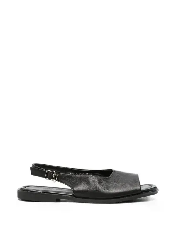 SERGIO MORETTI FIRENZE Slingback Leather Sandals