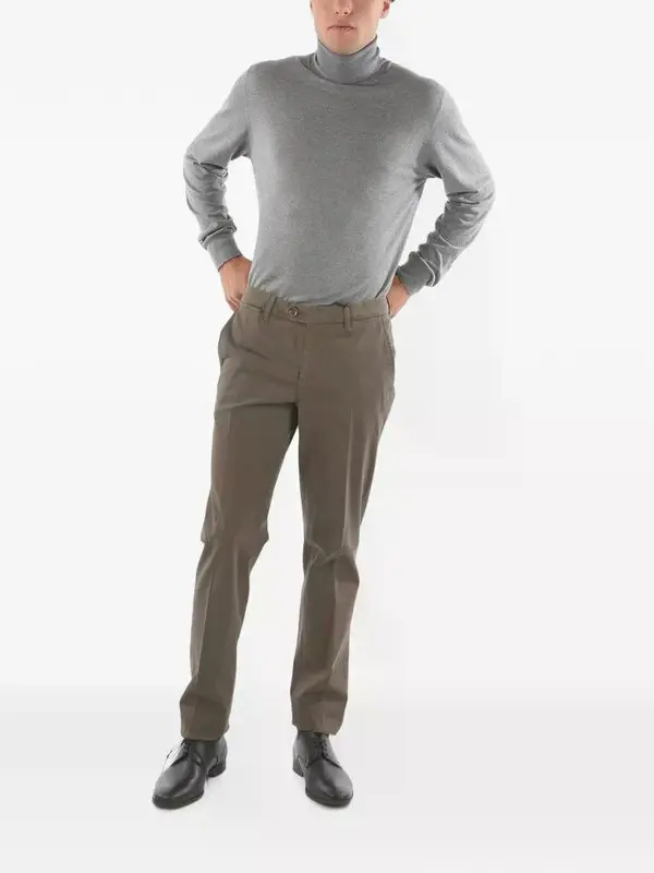 Corneliani Malga Stretch-cotton Trousers