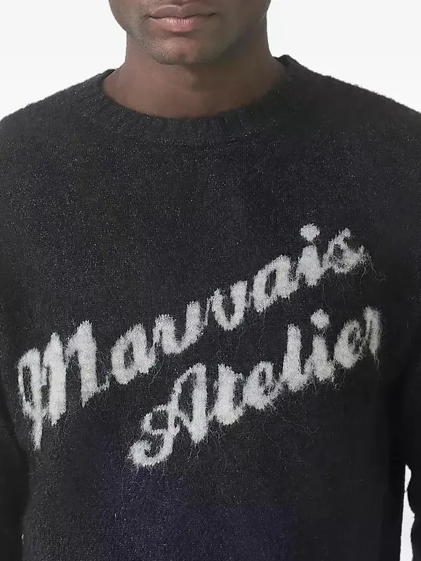 MAUVAIS Crew Neck Long Sleeve Sweater