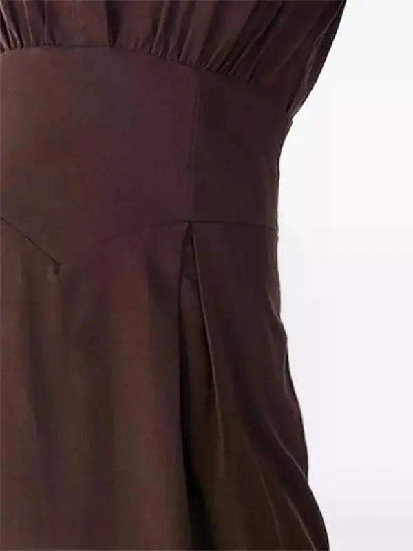WILLA Bexley Midi Dress - Brown