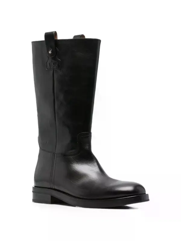 Church's Peyton Round-toe Boots - Black
