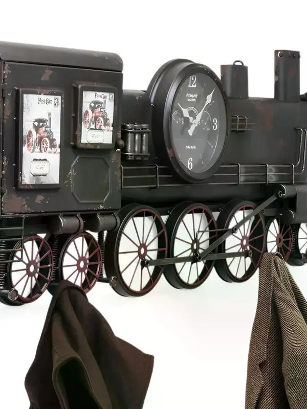 KARE DESIGN Train Wall Clock