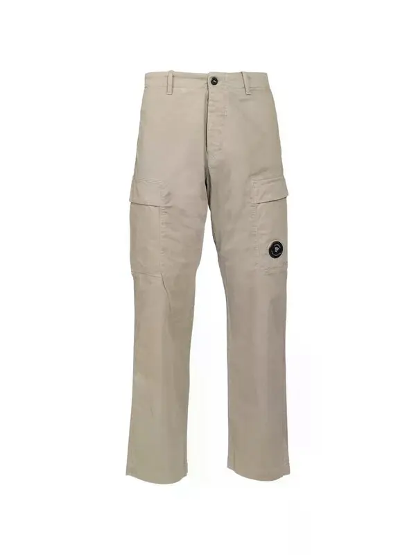 C.P. COMPANY Lens-detail Cargo Pants - Neutrals