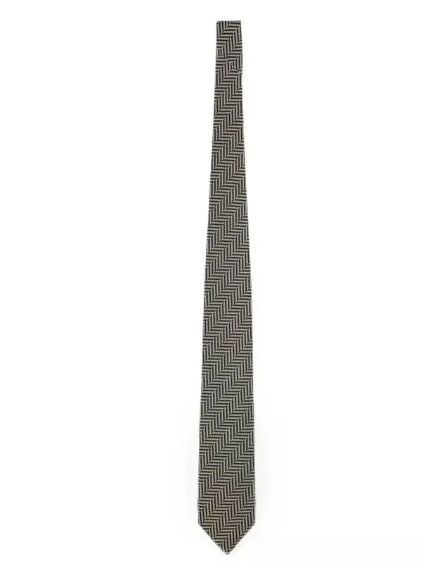 TOM FORD Herringbone-pattern Tie