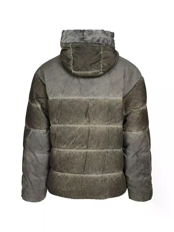 C.P. COMPANY Eco-chrome R Goggle Down Jacket - Grey